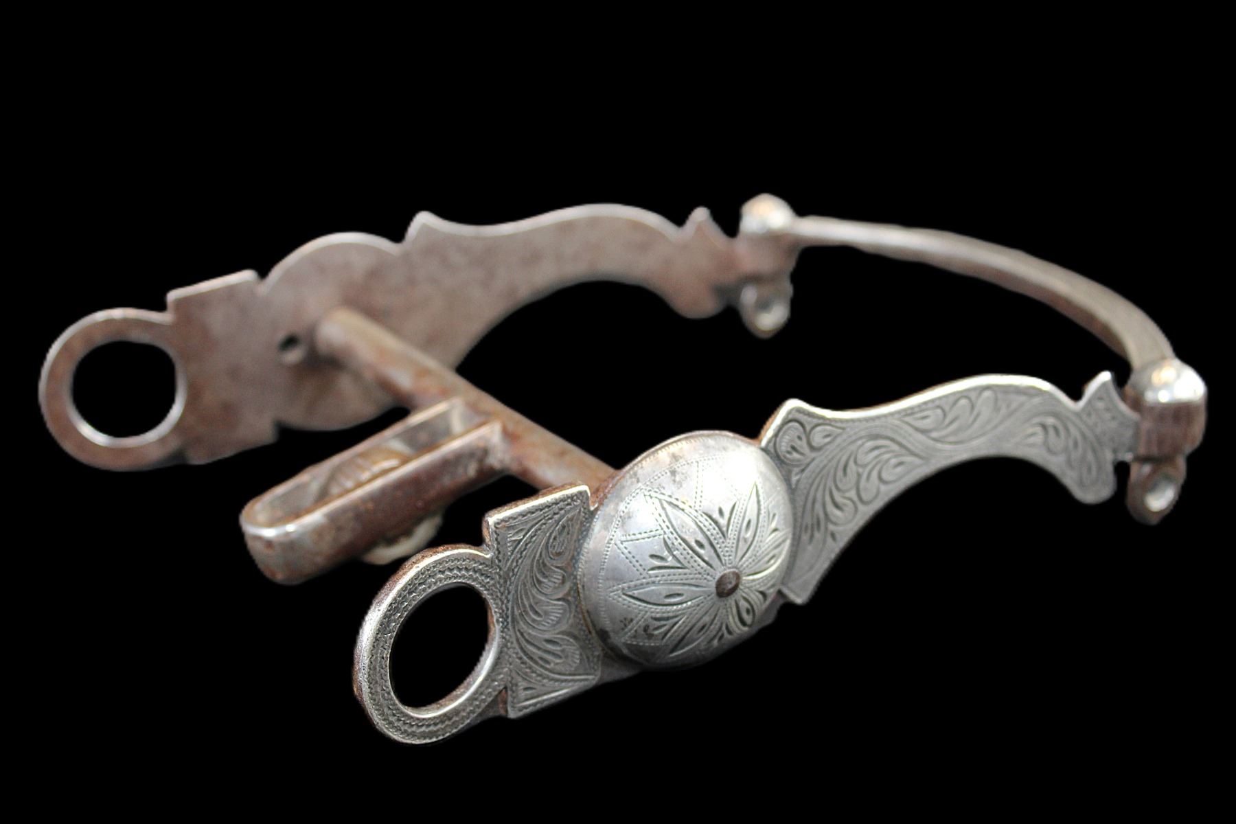 Unmarked Silver Overlaid Bit Attributed To Raphael Gutierrez- Arizona ...