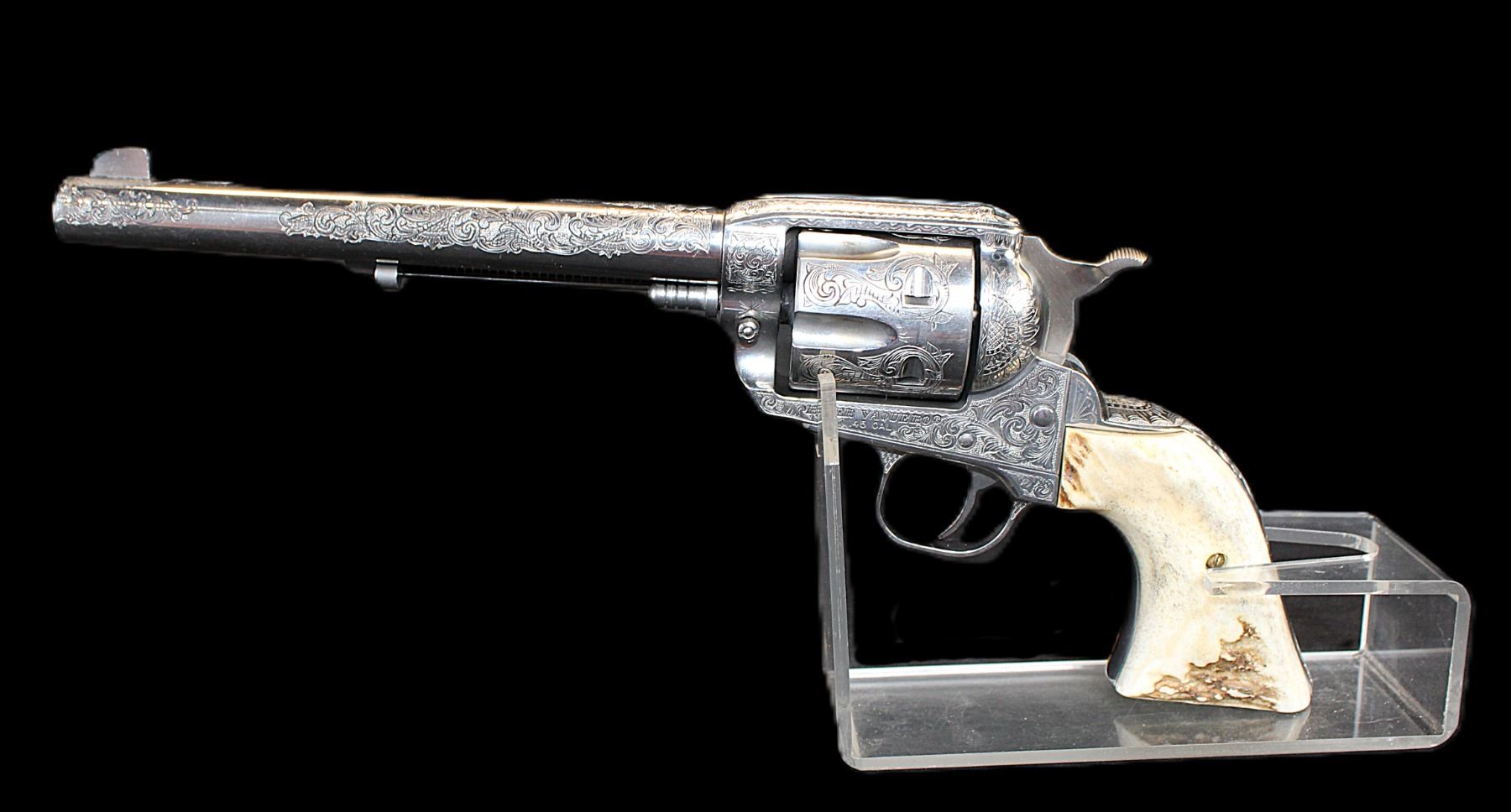 2 Ruger Vaquero Stainless Revolvers- .45 LC- 7.5" Barrels- Michael ...