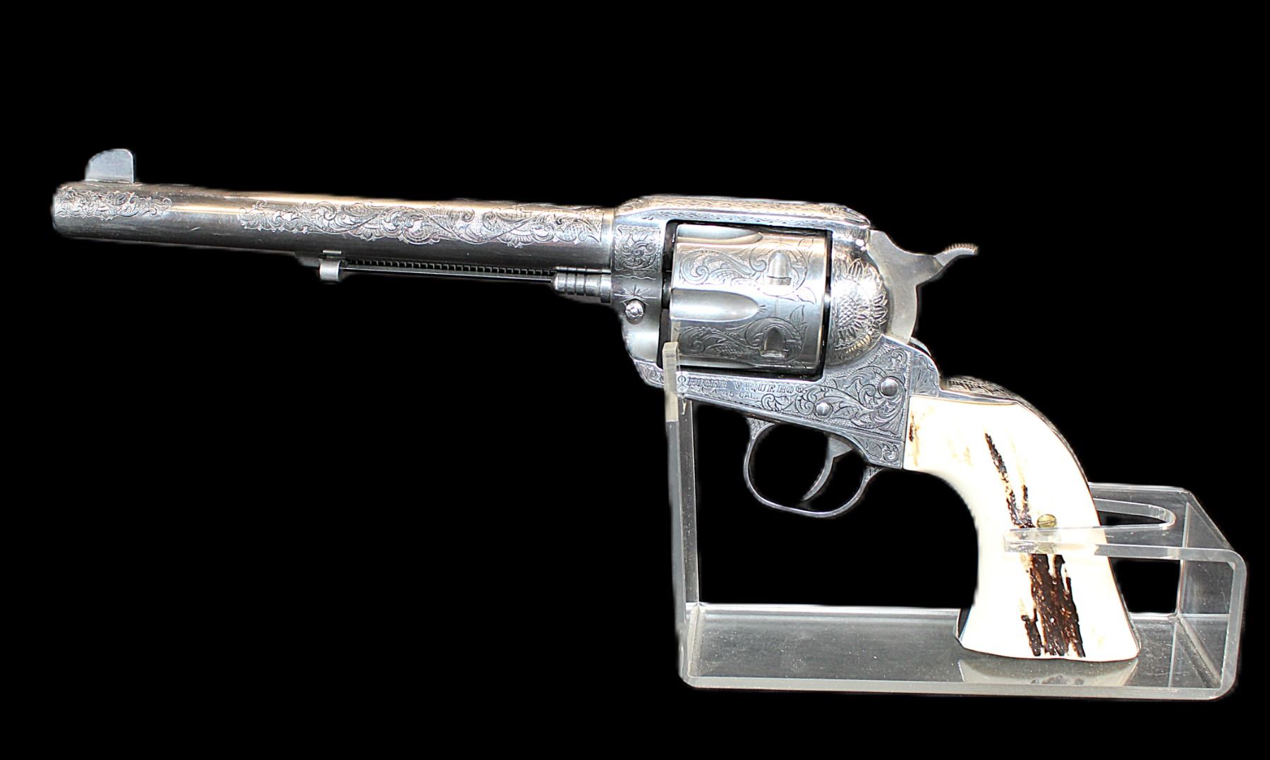 2 Ruger Vaquero Stainless Revolvers- .45 LC- 7.5" Barrels- Michael ...