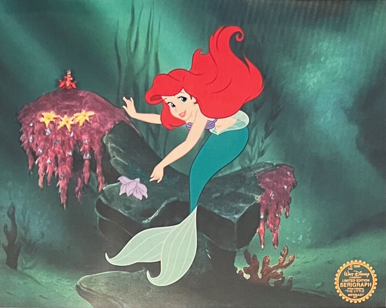 Disney THE LITTLE MERMAID Limited Edition Sericel Animation Art