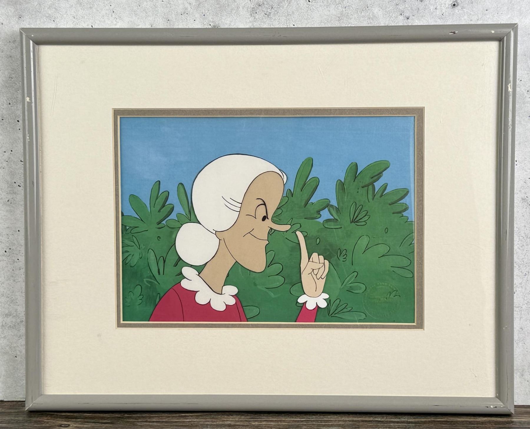 1968 Archie Miss Grundy Animation Film Cel