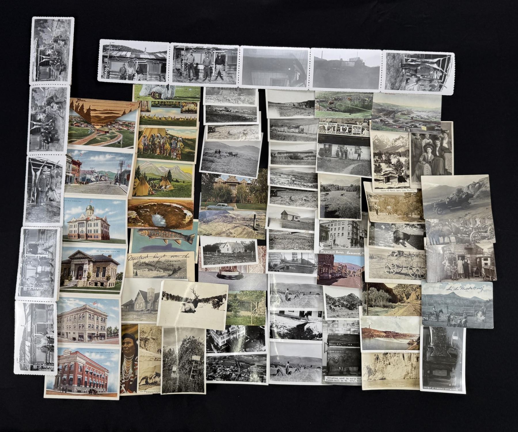 Collection of Antique RPPC Postcards
