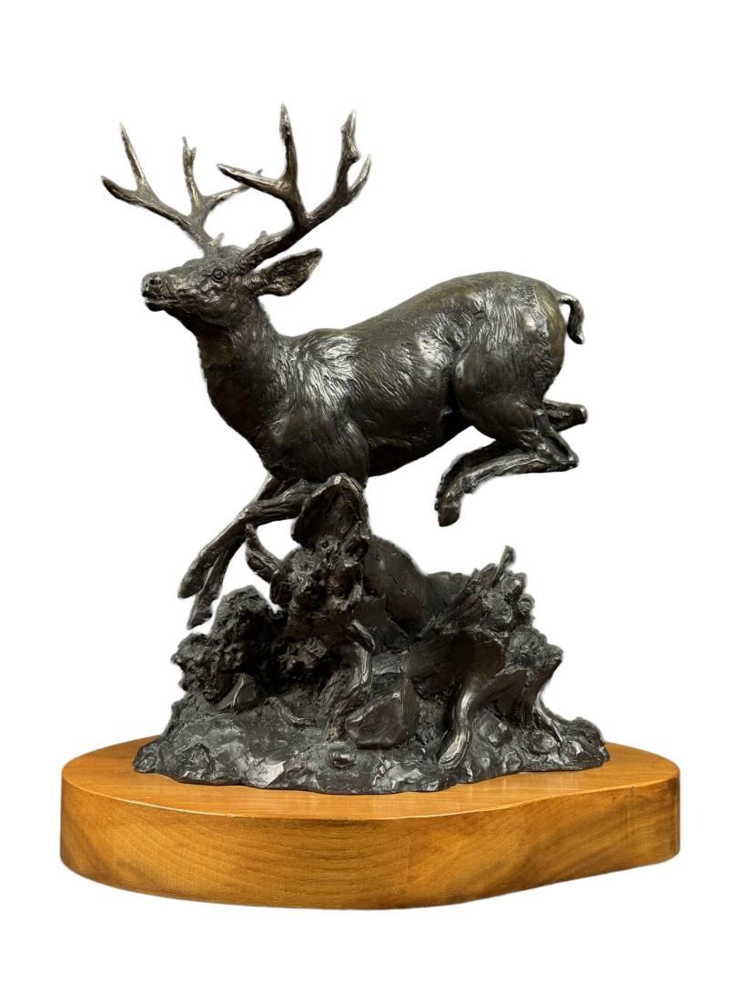 Clark Bronson Mule Deer Bronze