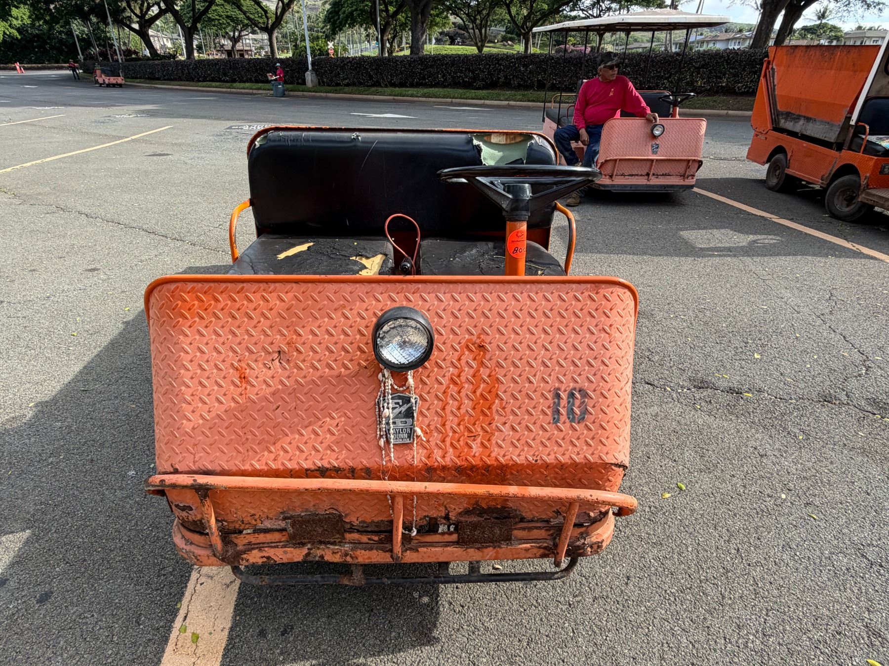 Taylor-Dunn Electric Flatbed Cart (Starts & Runs, See Video ...