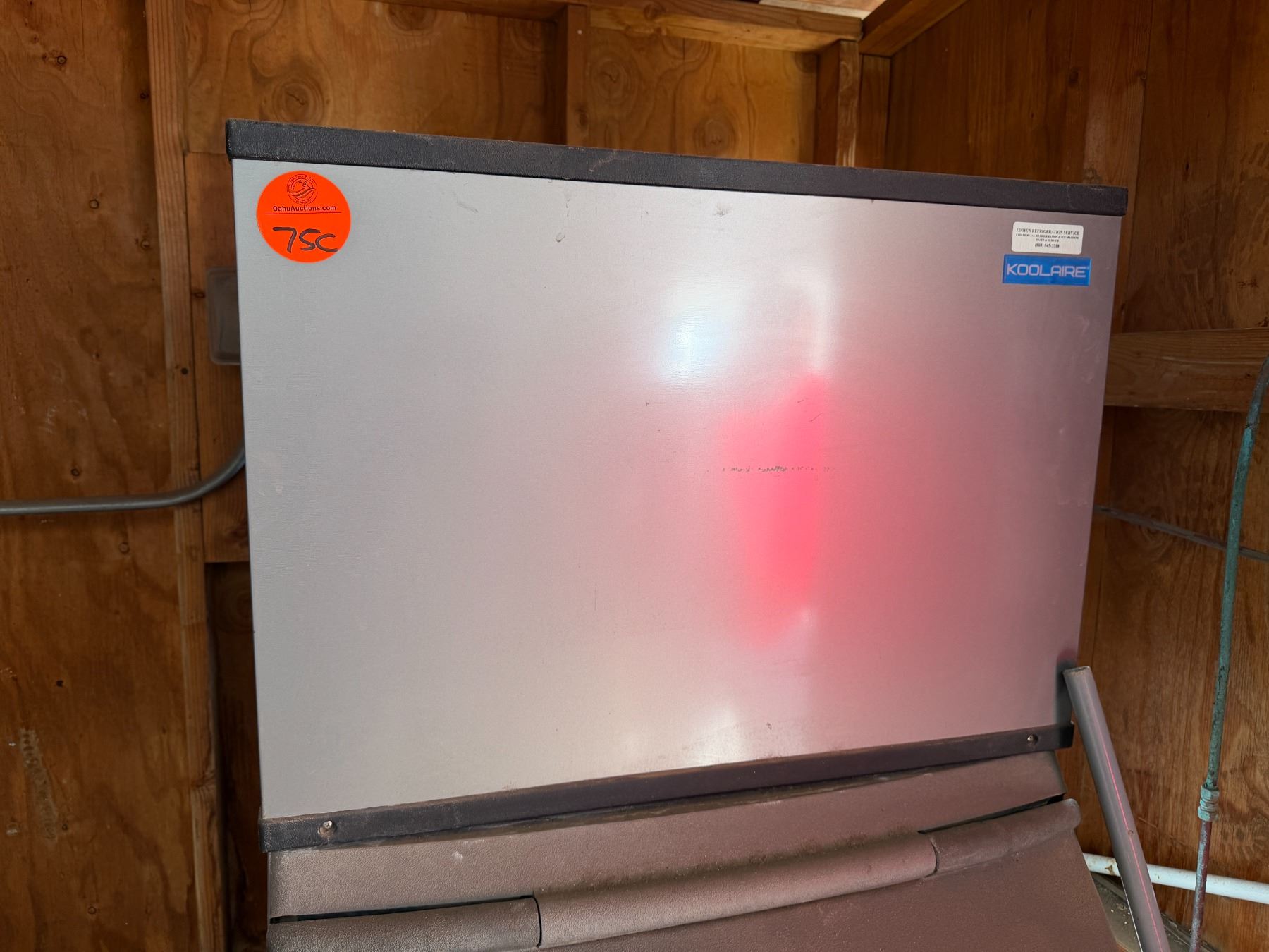 Kool-Aire Ice Machine w/ Storage Bin (works) Pick up Jan. 16 & 17 by ...