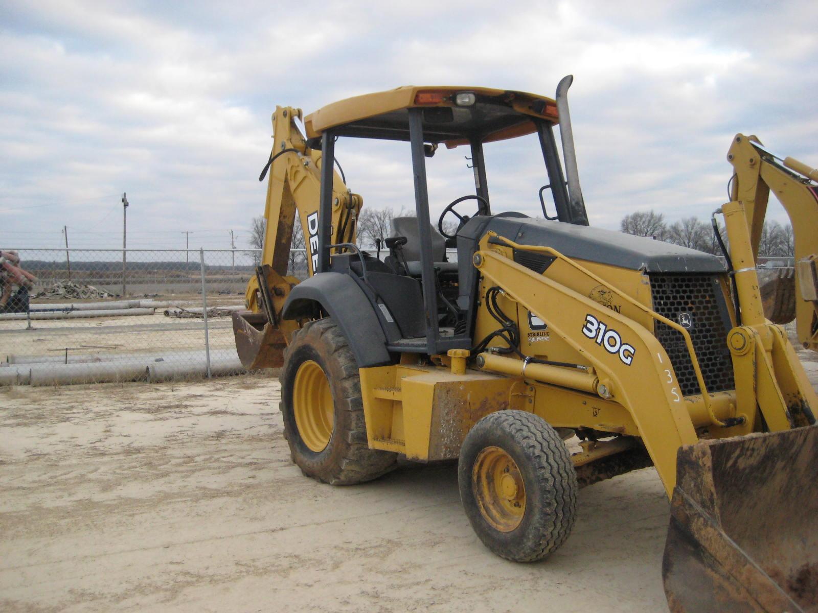 2005 Jd 310g Backhoe