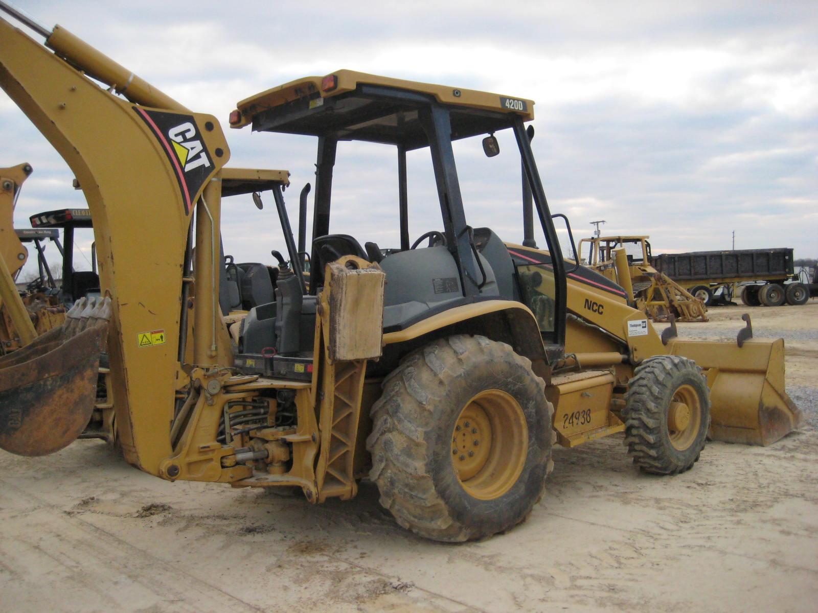 2005 Cat 420d Backhoe