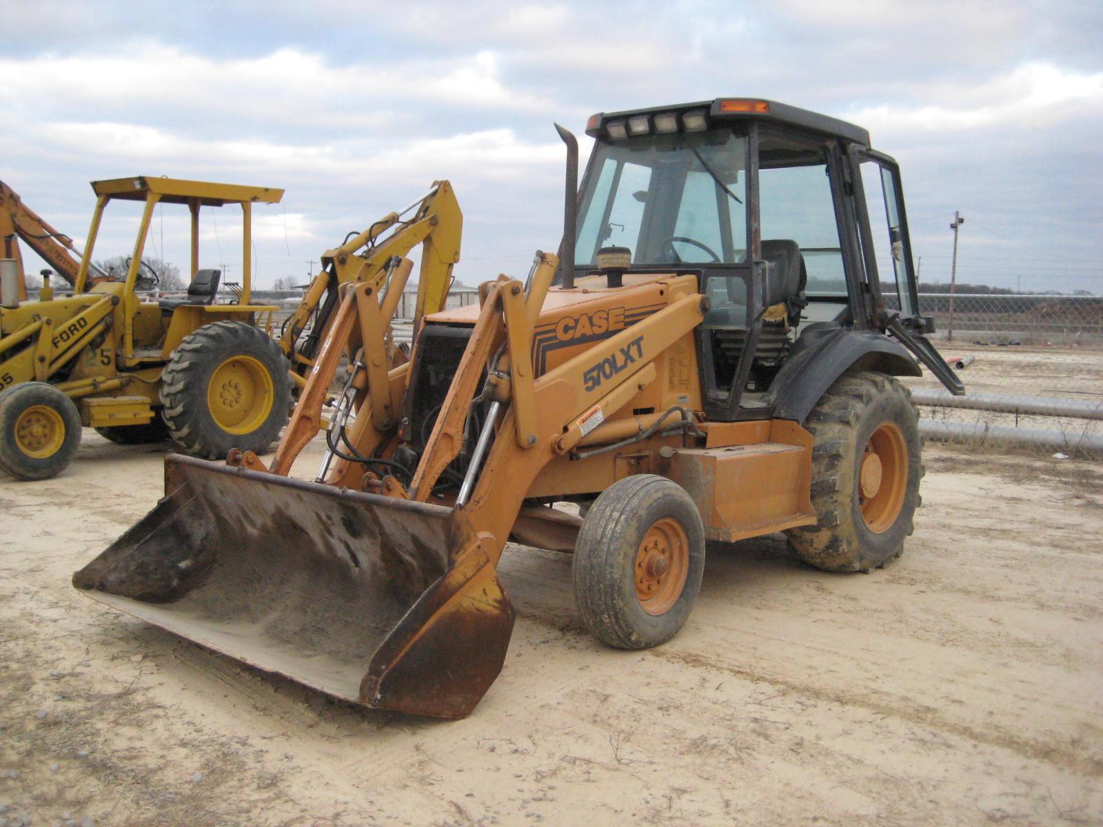 Case 570 Xlt Loader Landscape Tractor