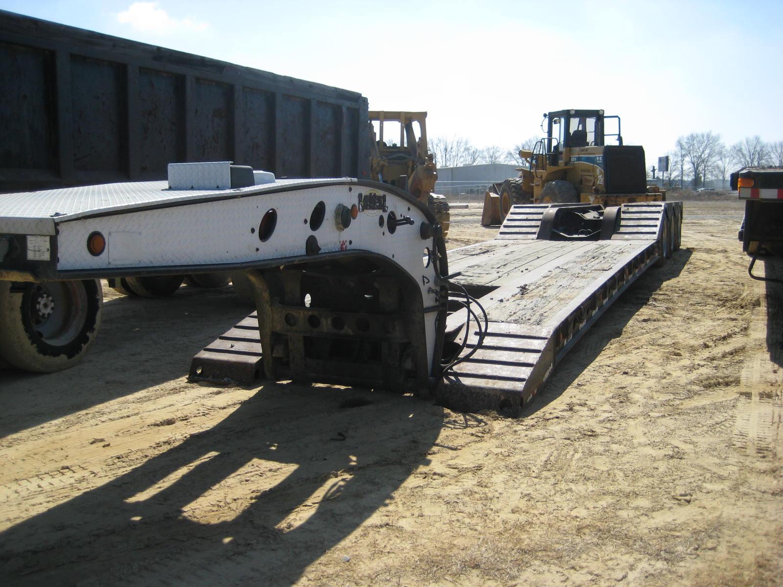 2001 Liddell 50 Ton Ngb Lowboy Trailer