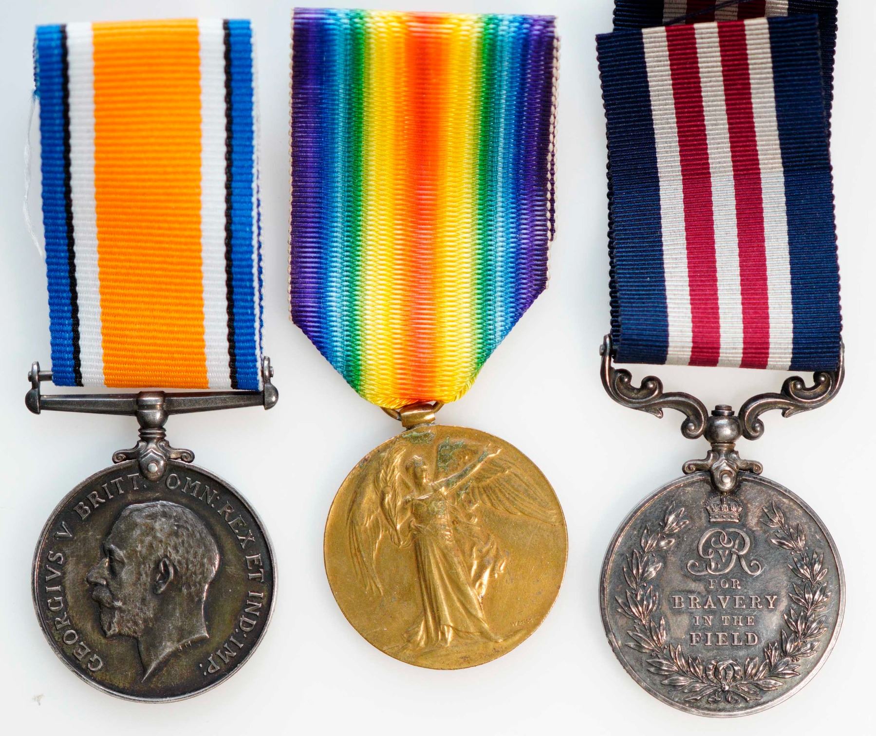 Militaria Medals; Canadian Grouping of 3 Medals with named to ''33824 ...