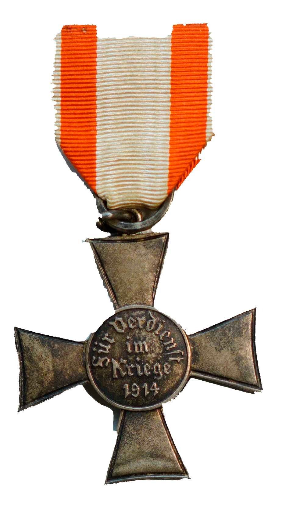 Militaria Medals; WW2 Imperial German Hamburg Hanseatic Cross 1914-1918 ...