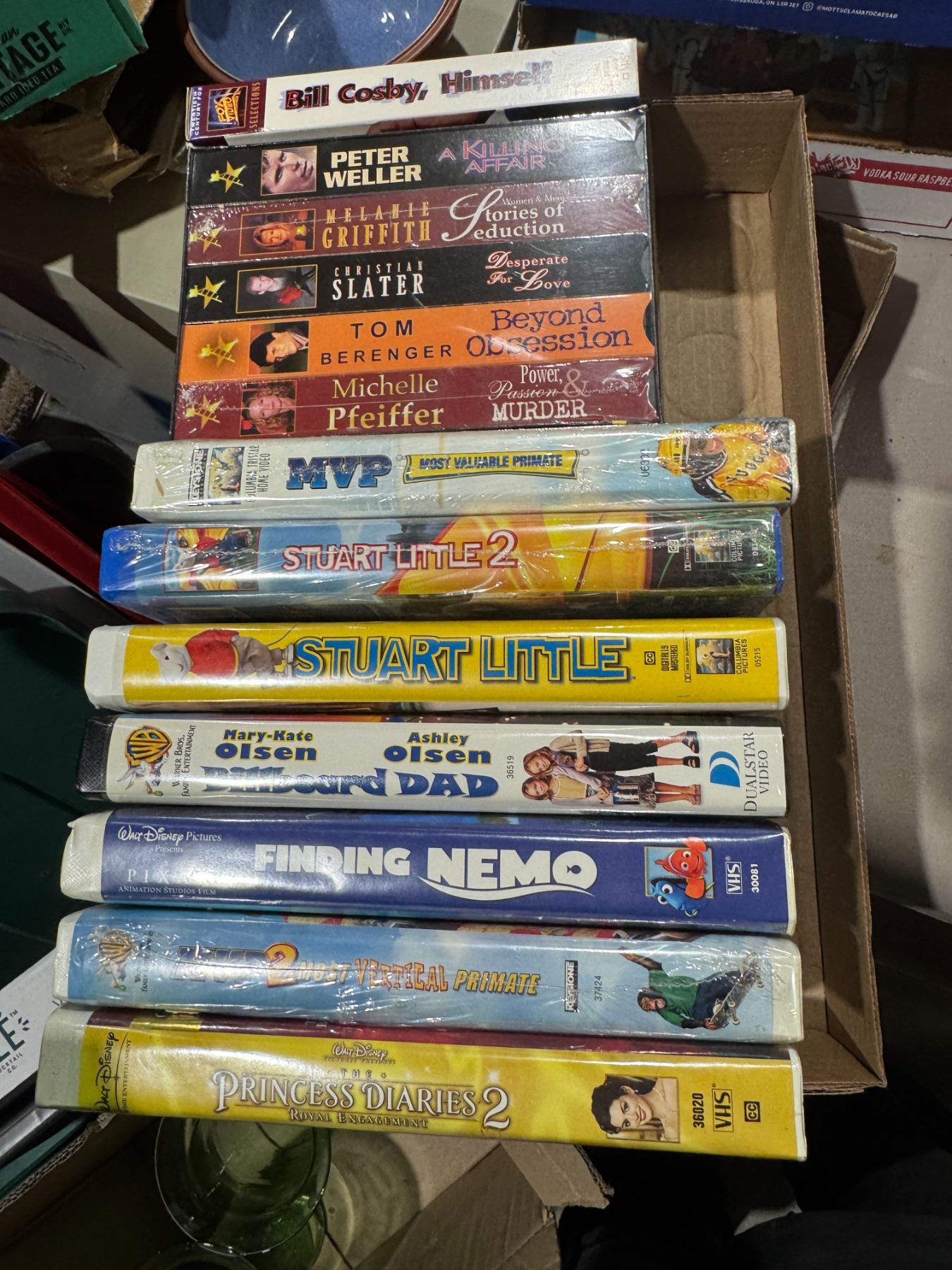 VHS movies