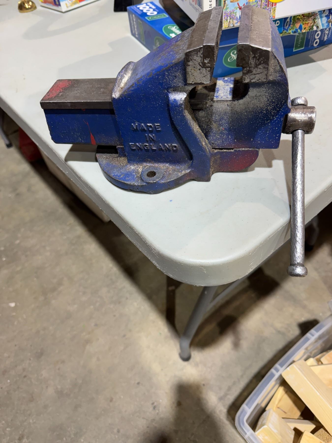 Made in England number two vice