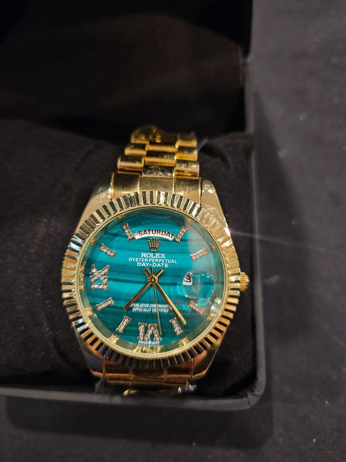 Rolex watch Authenticity is up to the buyer to verify before bidding