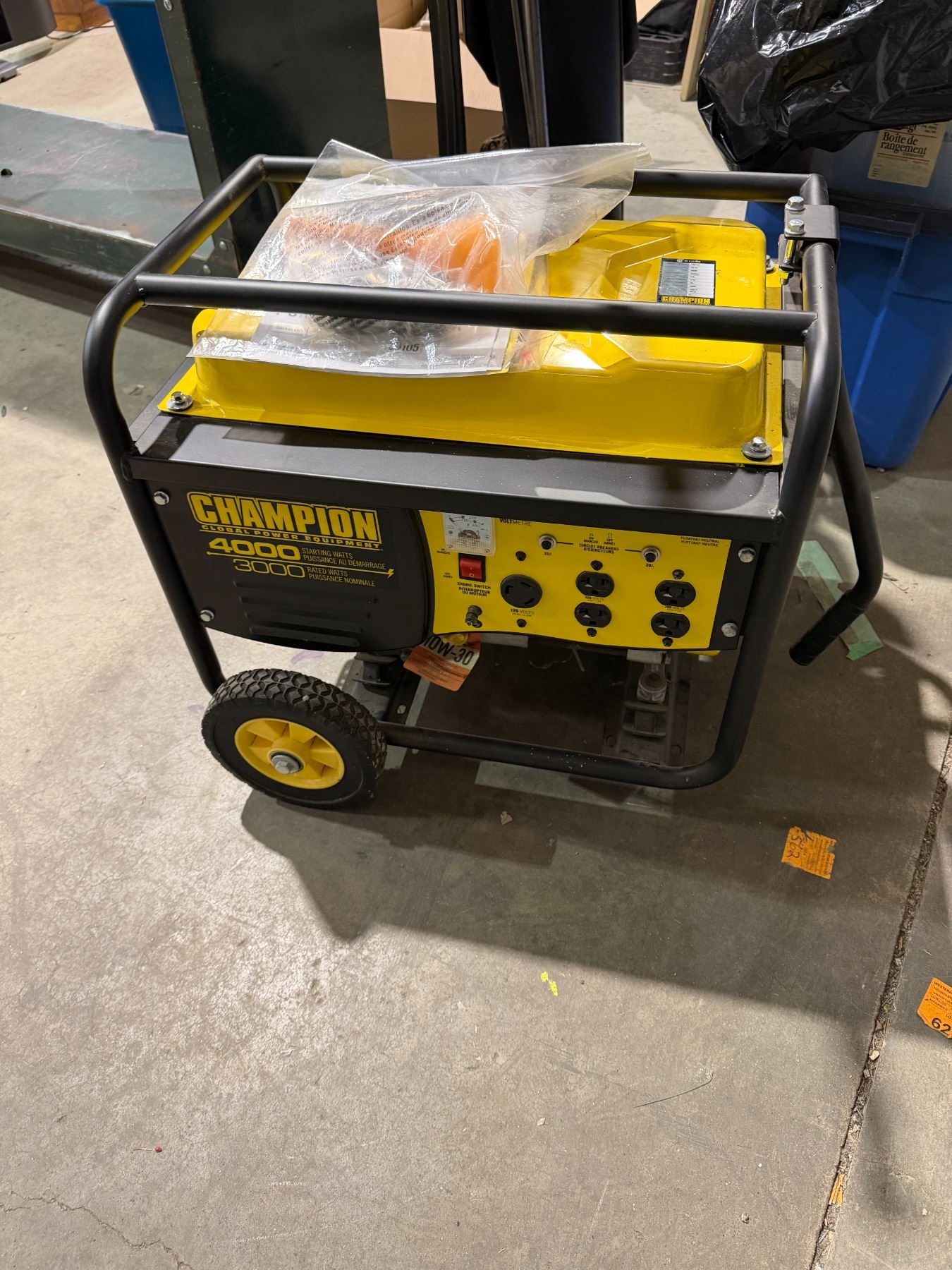 Champion 3000 W portable generator