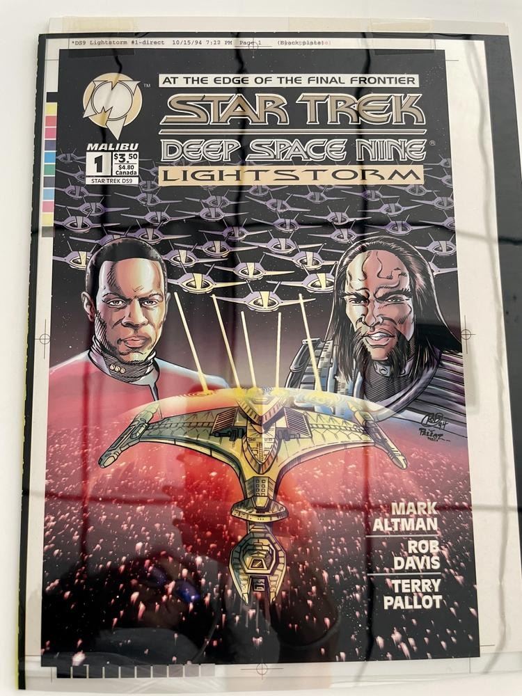 Star Trek: Deep Space Nine color keys overlay