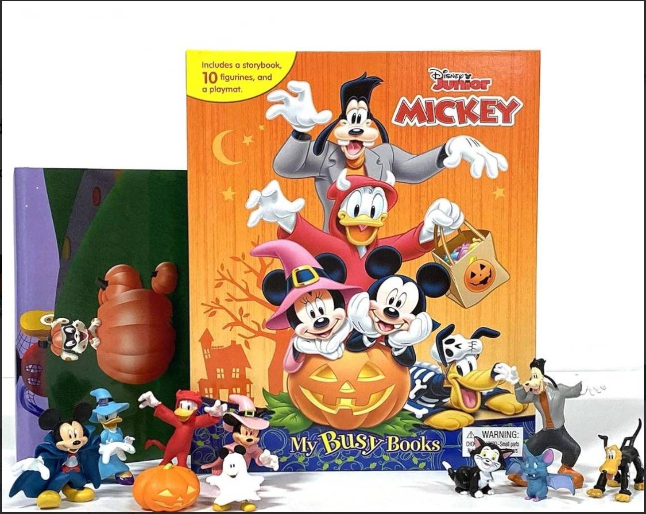 Disney Junior Mickey Mouse My Busy Books with Storybook and Figurines