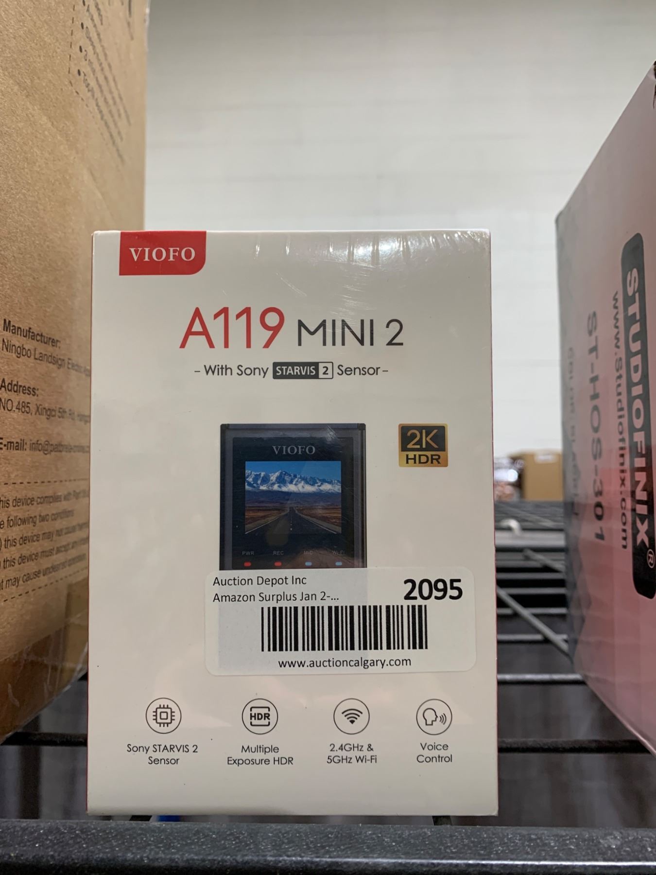 Viofo A119 Mini 2 Dash Camera with Sony STARVIS 2 Sensor and 2K HDR