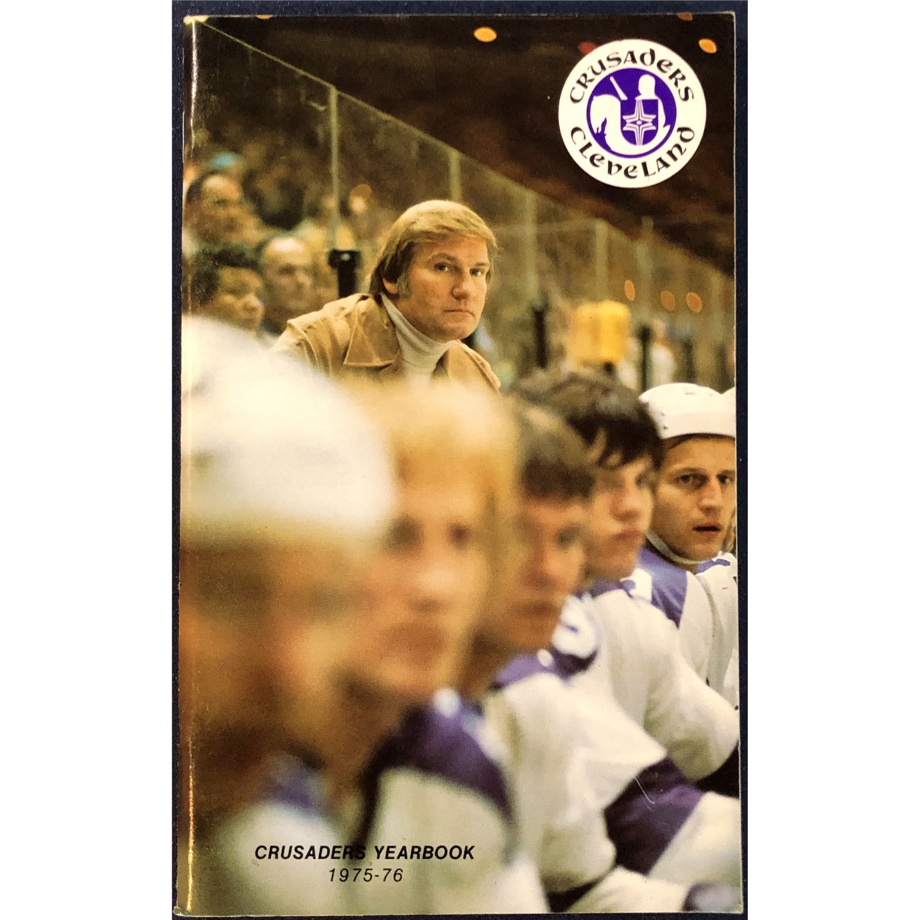 1975-76 WHA CLEVELAND CRUSADERS MEDIA GUIDE