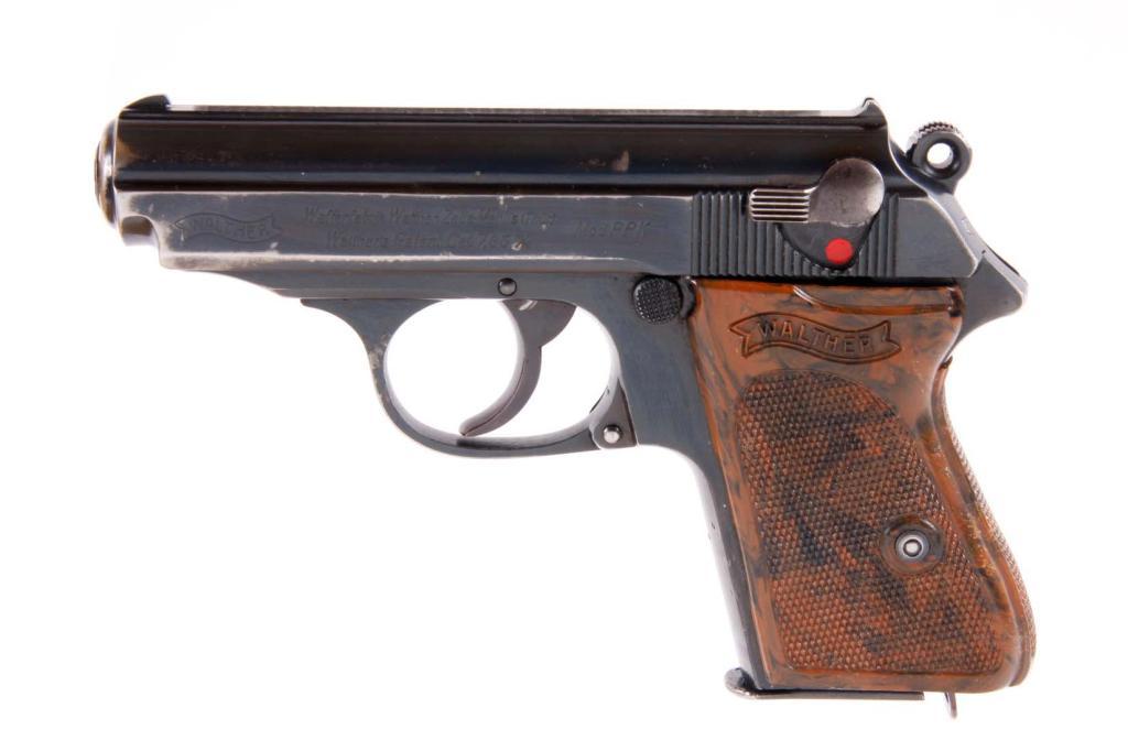 Walther PPK Cal .32acp SN:256855K Semi-auto pistol, pre war German ...