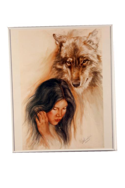 Limited Edition Print #124-650 hand signed lower right hand corner ...