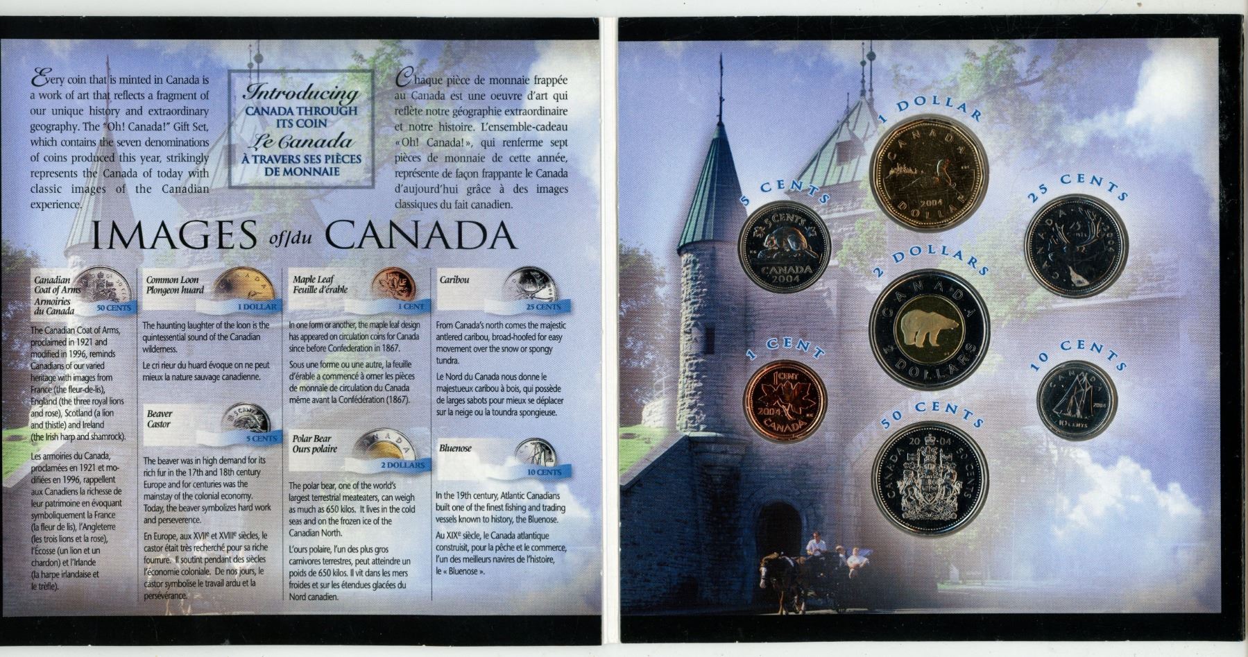 2004 oh canada coin gift set - Schmalz Auctions