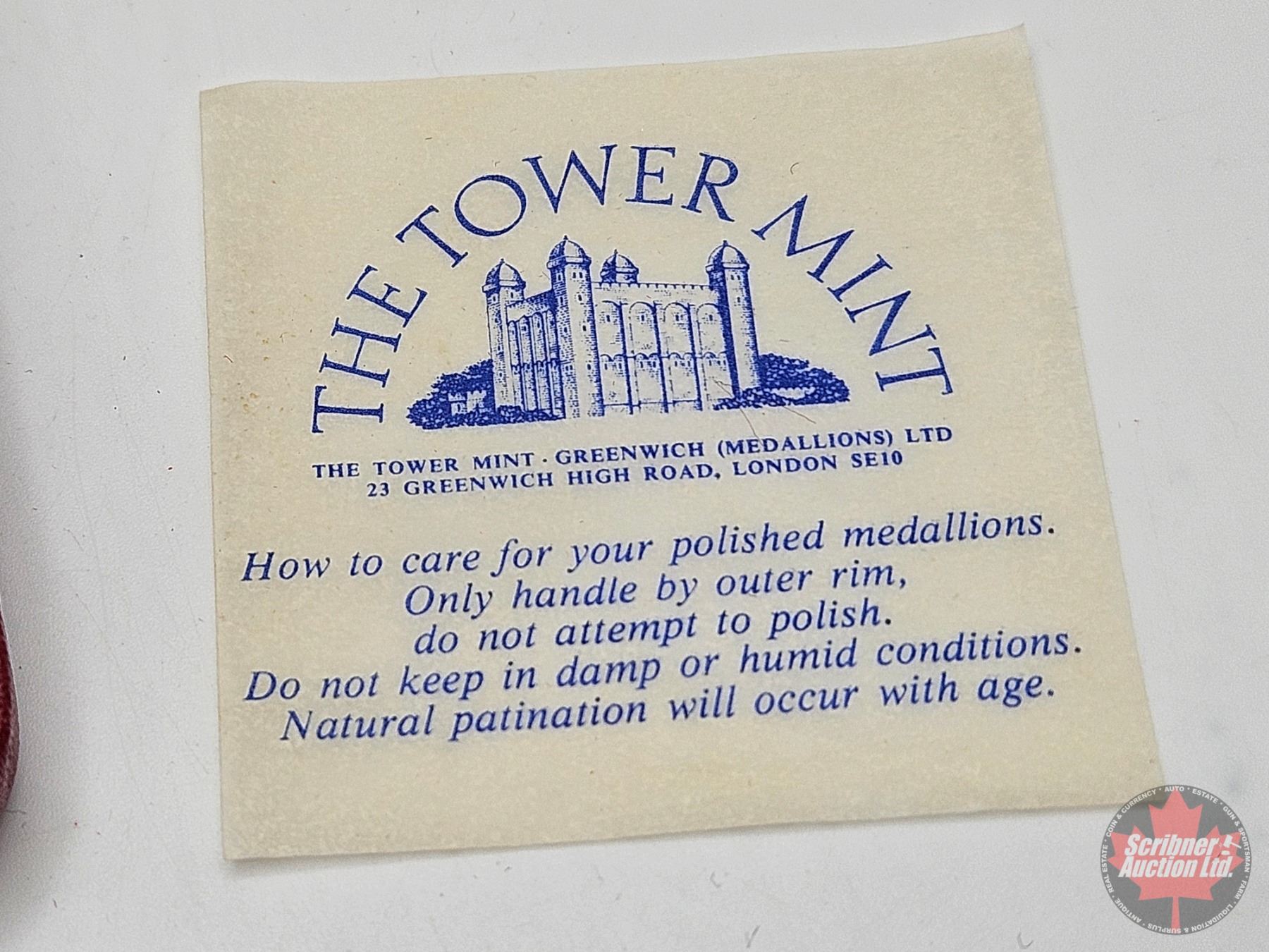 The Tower Mint : 1977 : Stonehenge : Silver Jubilee : Minted in Solid ...