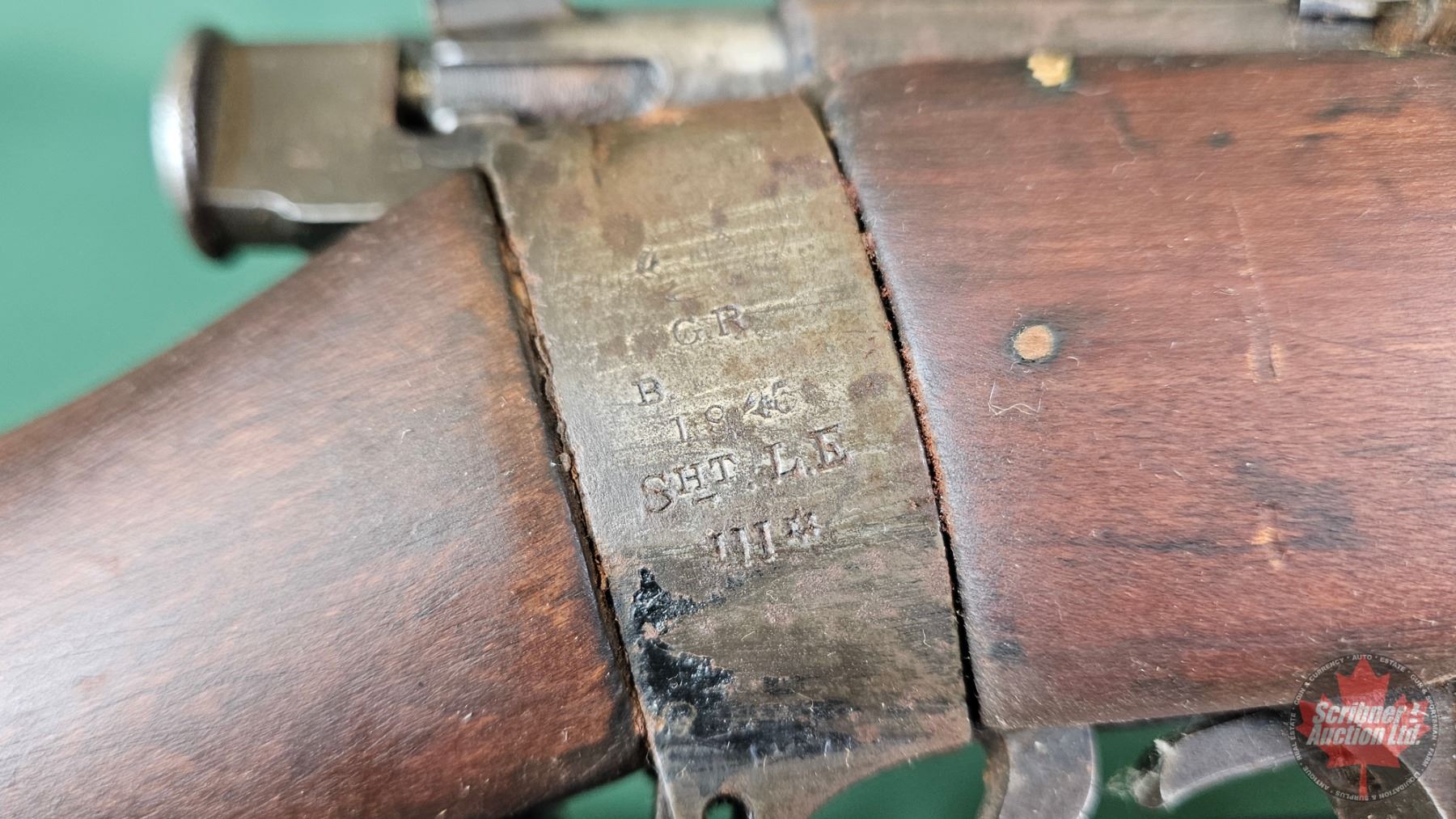 RIFLE (Estate) : Lee Enfield 303 British : SHT LEIII : Bolt Action (BBL ...