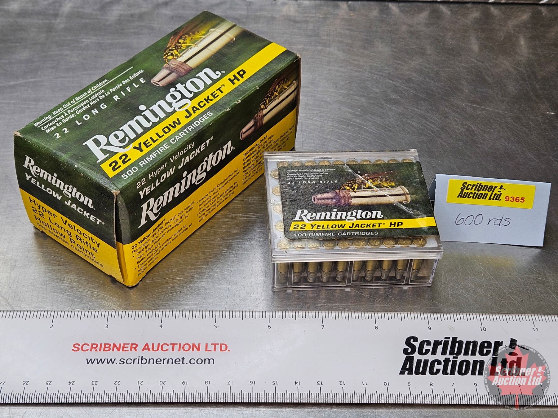 AMMO : Remington Yellow Jacket : Hyper Velocity : 22LR (33gr H.P.) (1 ...