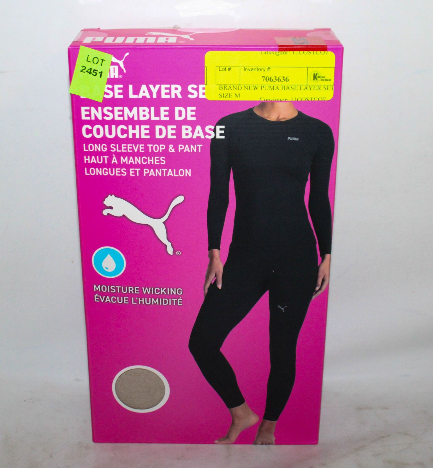 BRAND NEW PUMA BASE LAYER SET SIZE M
