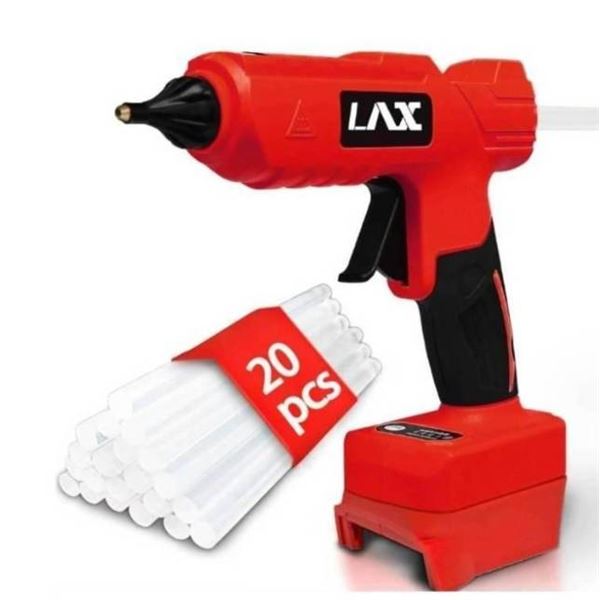 Cordless 100W Hot Glue Gun for Milwaukee M18 Battery, Handheld Heavy ...