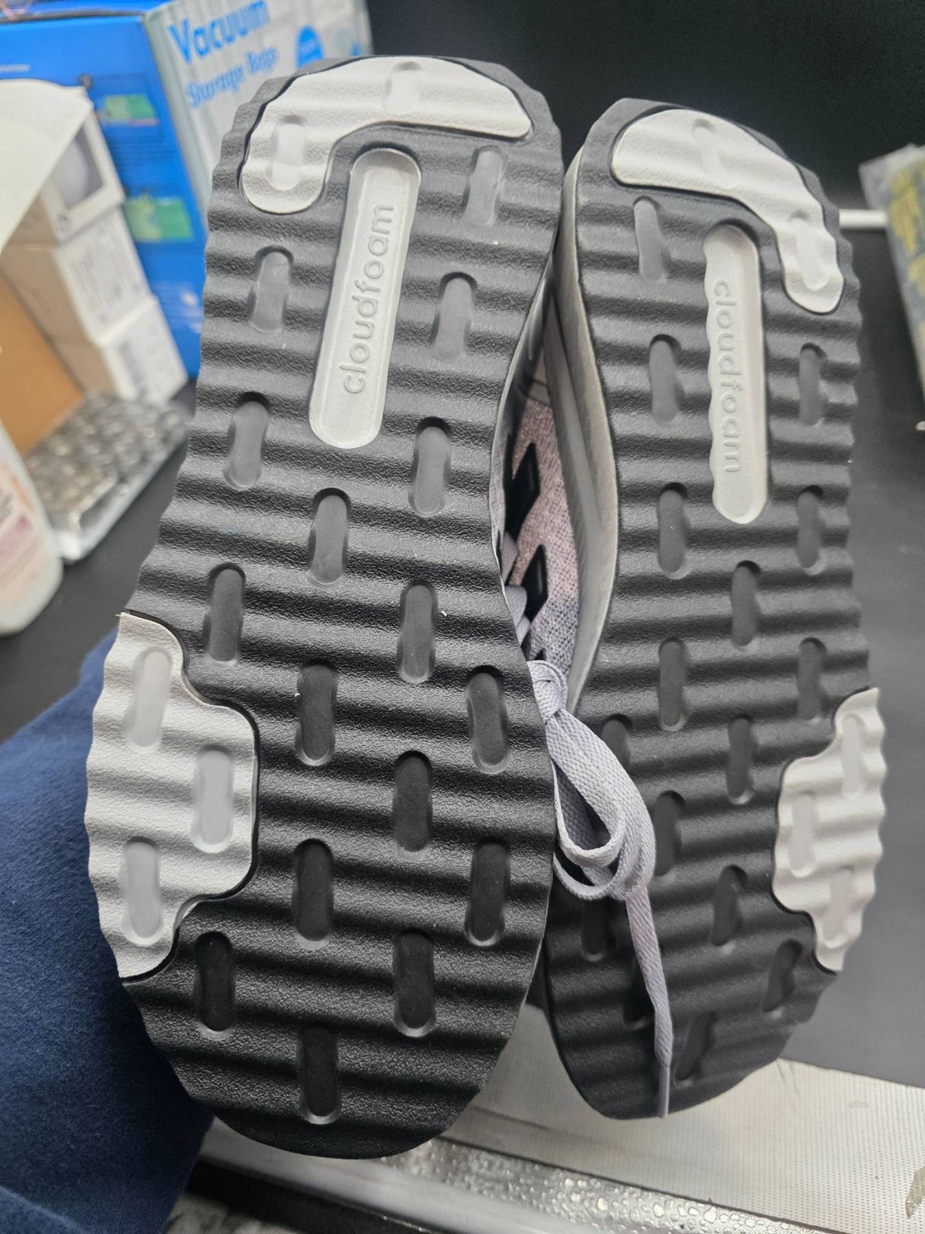 Adidas Cloudfoam Shoes in Gray, Men’s Size 8.5