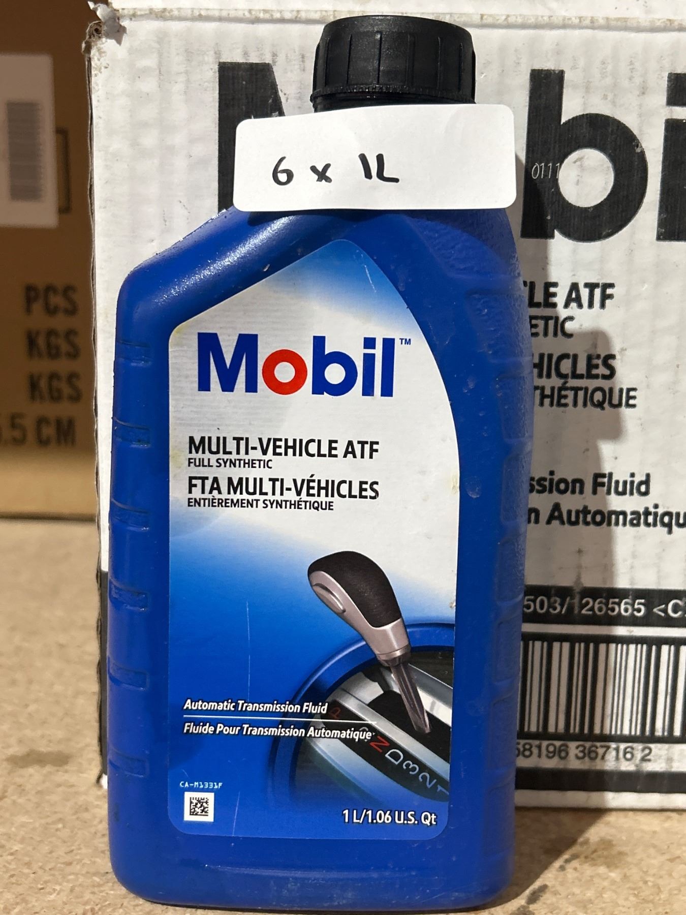 Mobil Multi-Vehicle ATF Full Synthetic Automatic Transmission Fluid, 6 ...