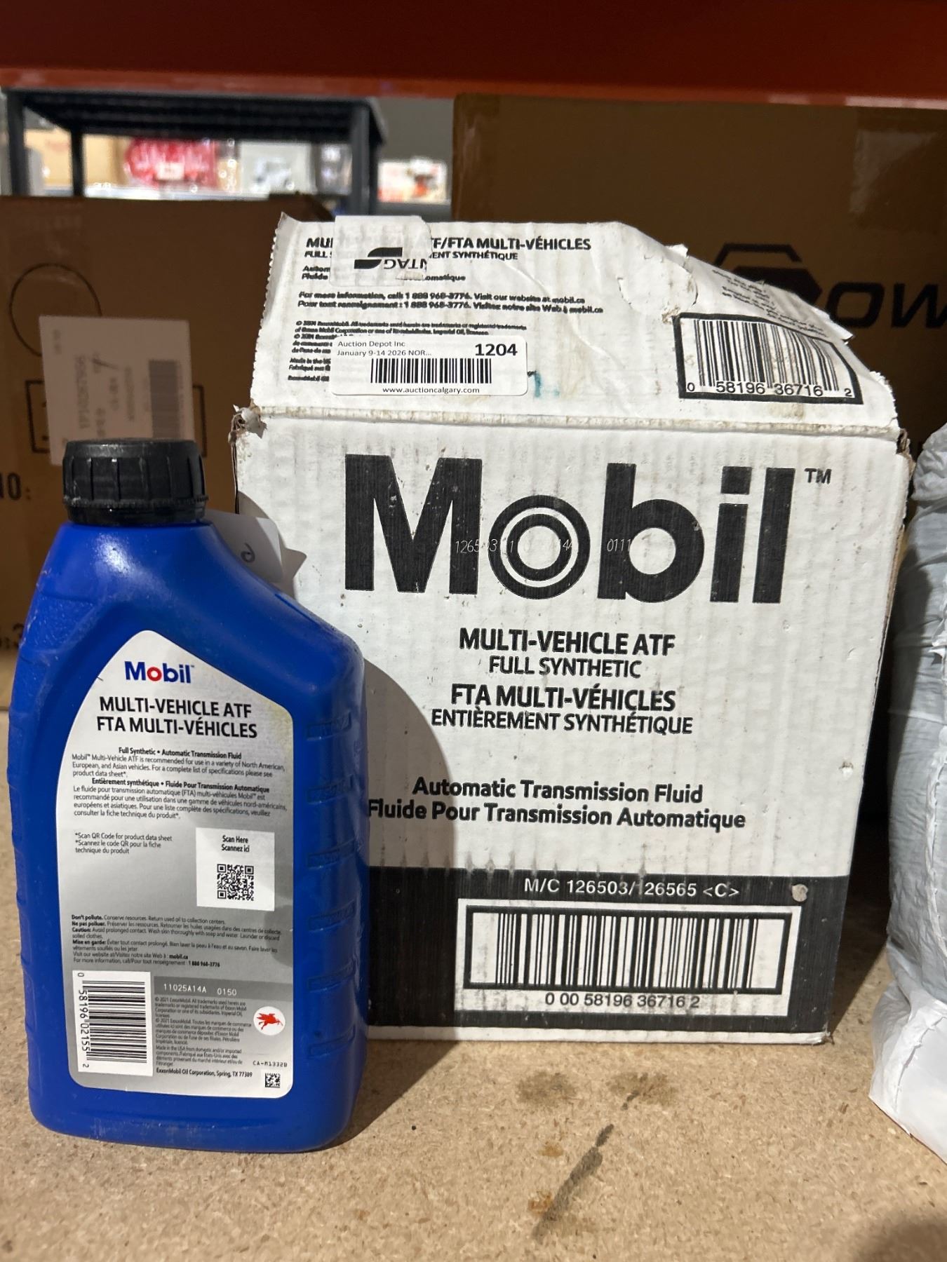 Mobil Multi-Vehicle ATF Full Synthetic Automatic Transmission Fluid, 6 ...