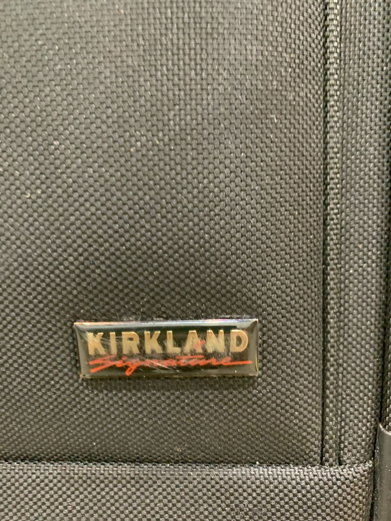 Kirkland Signature Soft-Sided Rolling Suitcase With Telescopic Handle