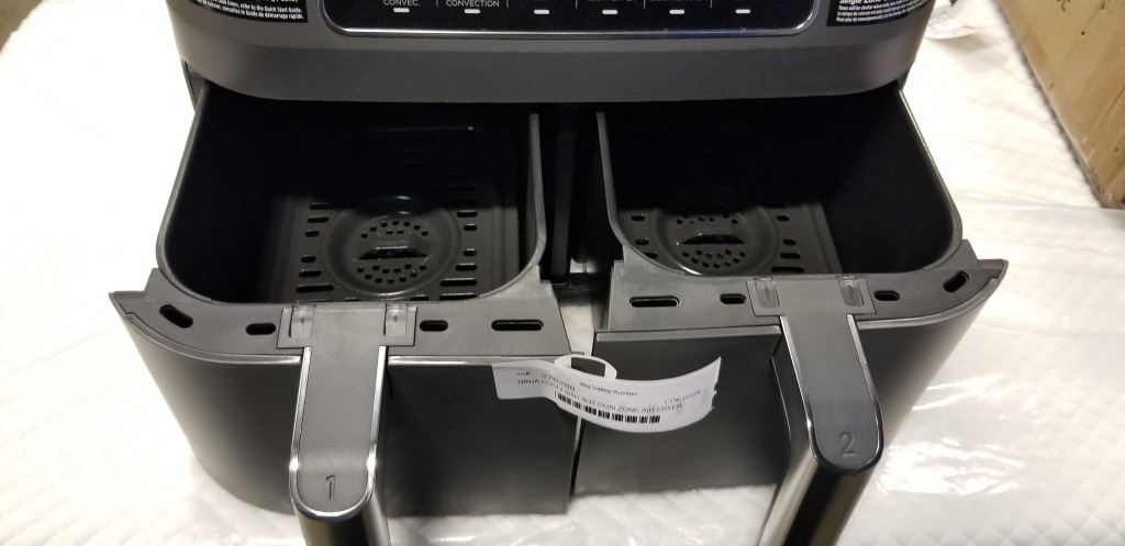 AS NEW NINJA FOODI 6IN1 8QT DUALZONE AIR FRYER - TESTED WORKING, RETAIL ...