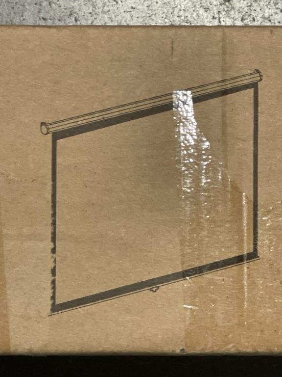 VIVO MANUAL 80 INCH PROJECTOR SCREEN