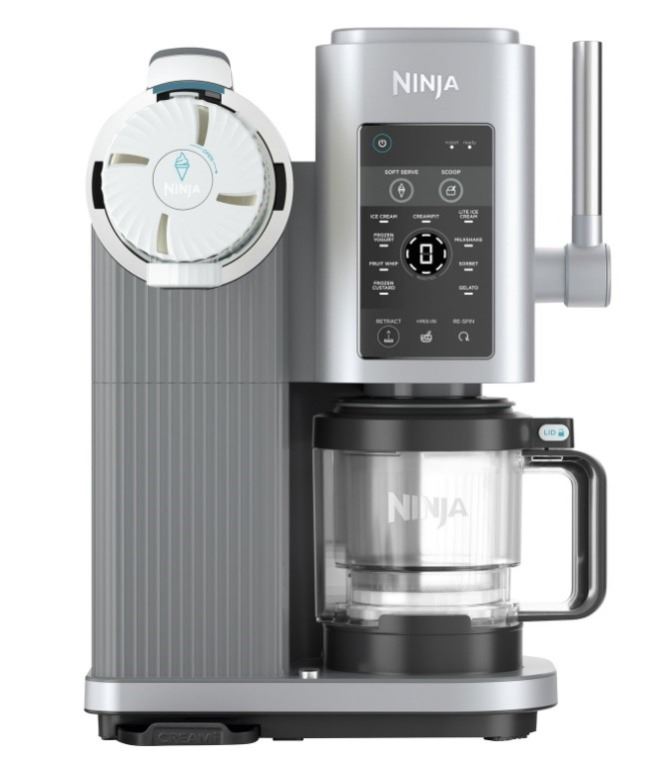 NINJA CREAMI SWIRL ICE CREAM MAKER - TESTED WORKING, RETAIL $429