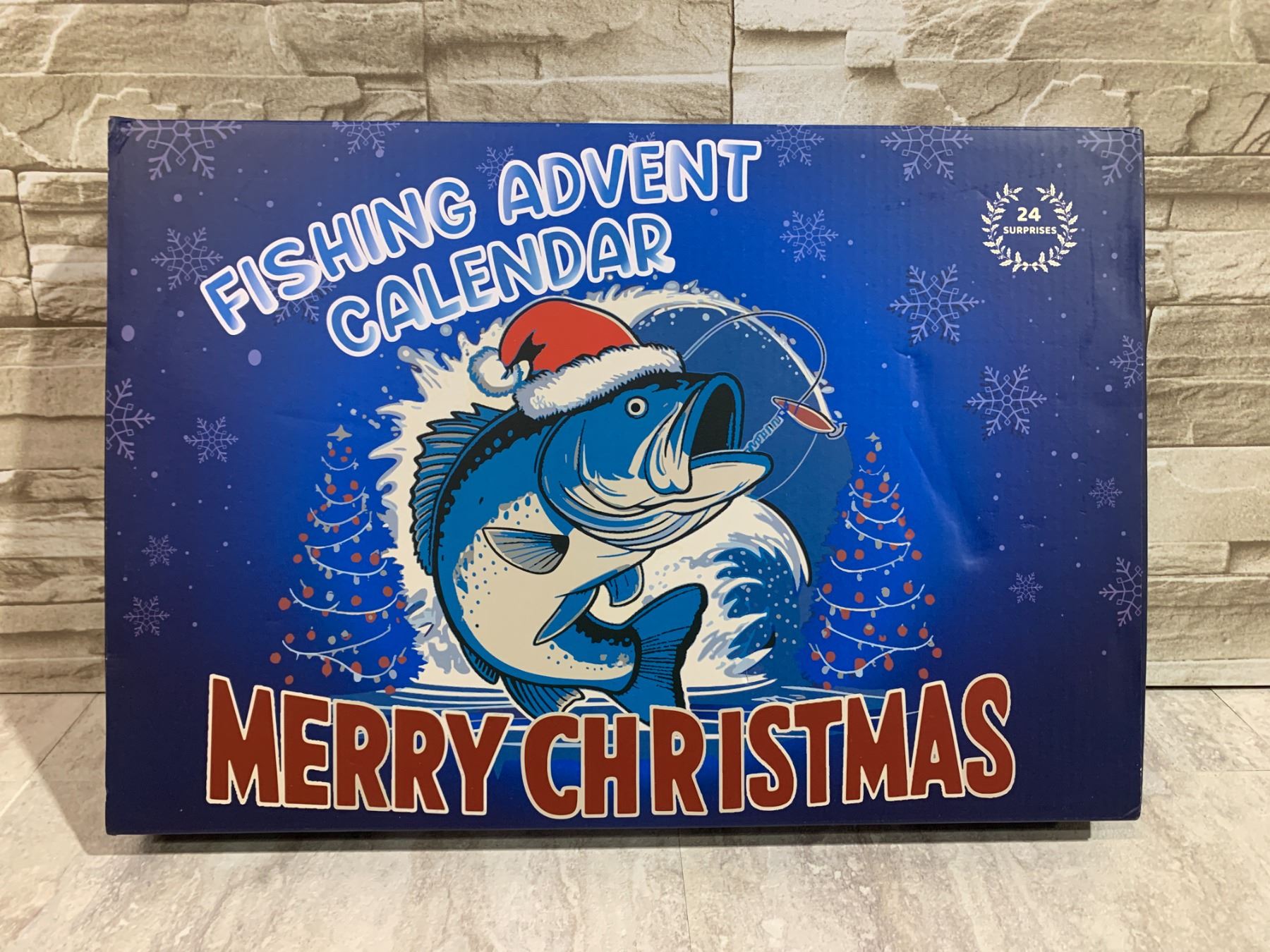 Large Fishing Advent Calendar - 24 Different Lures Included!
