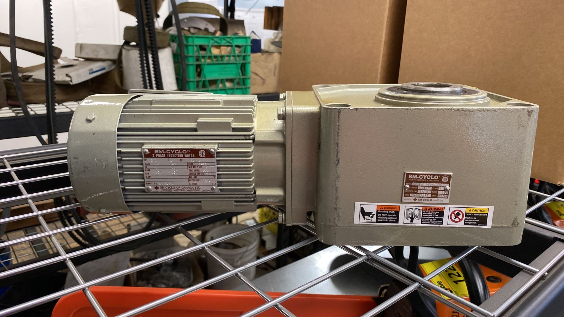 SM-CYCLO 3 PHASE INDUCTION MOTOR - Able Auctions