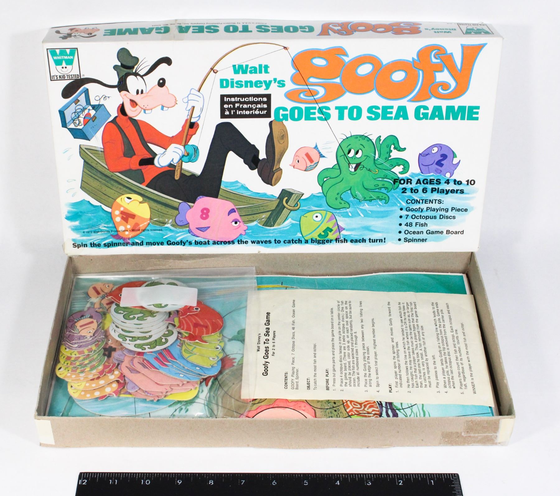 VINTAGE WALT DISNEY GOOFY GOES TO SEA GAME