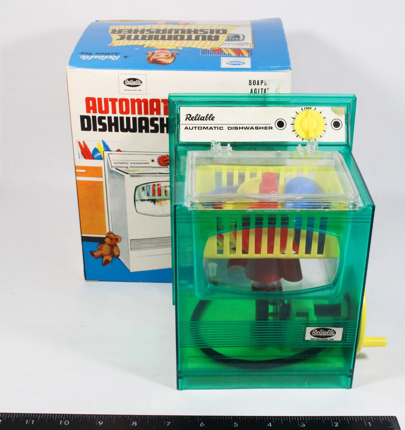 VINTAGE/ANTIQUE TOY AUTOMATIC DISHWASHER