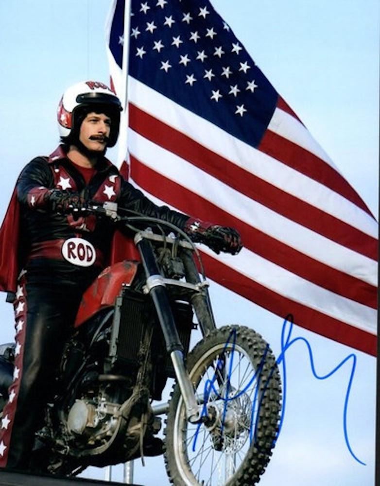 Hot Rod Andy Samberg facsimile signed photo
