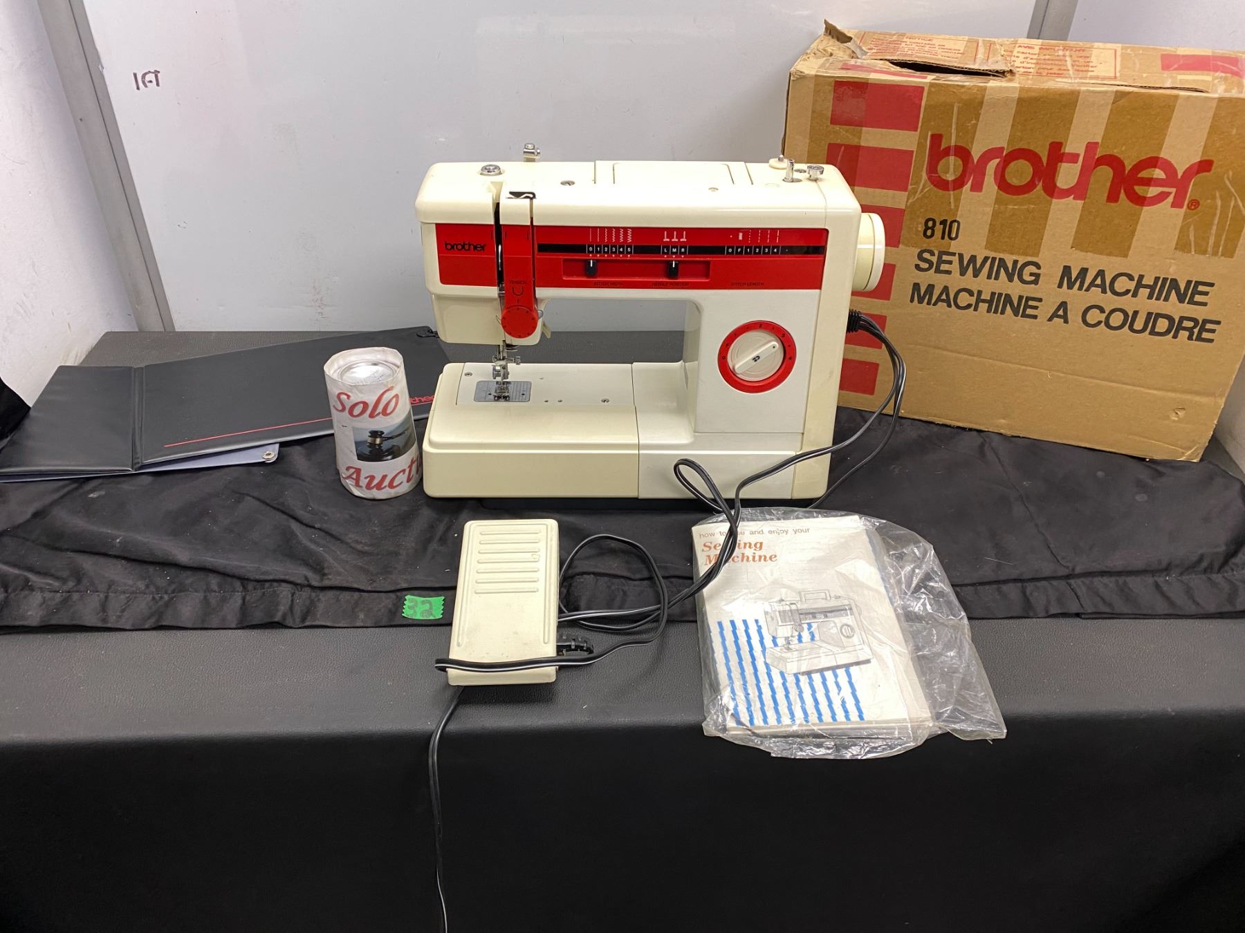 Brother portable sewing machine with original box