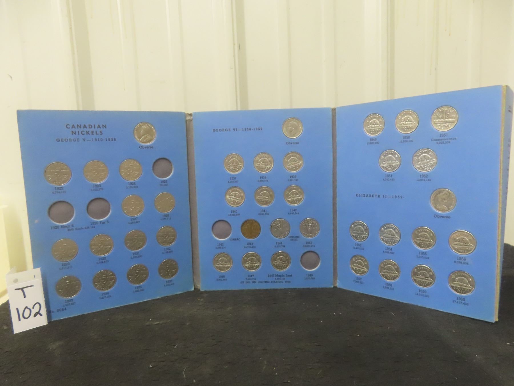 Canadian Nickel Collection Book