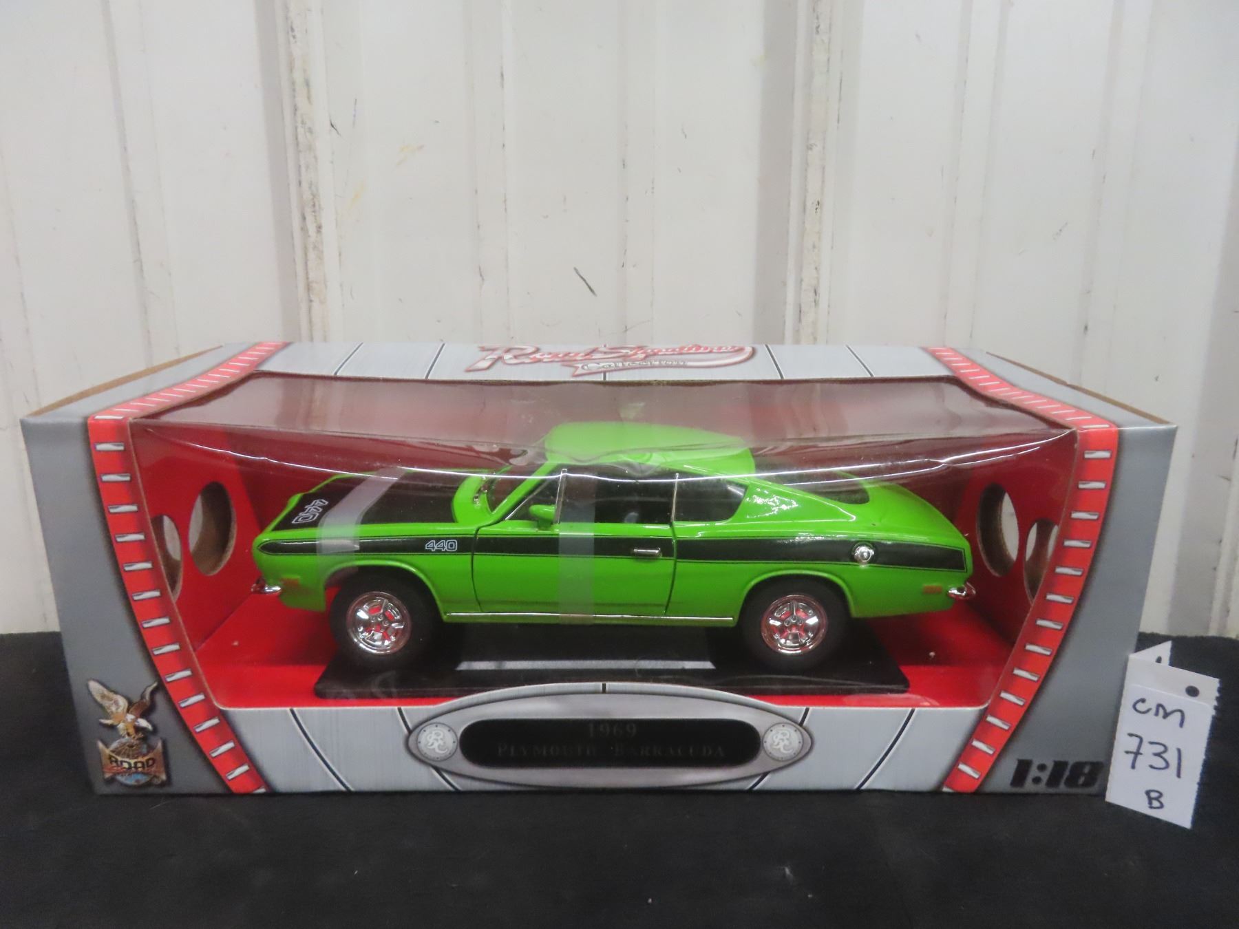 Road Signature Collection 1969 Plymouth Barracuda Die Cast Car ...