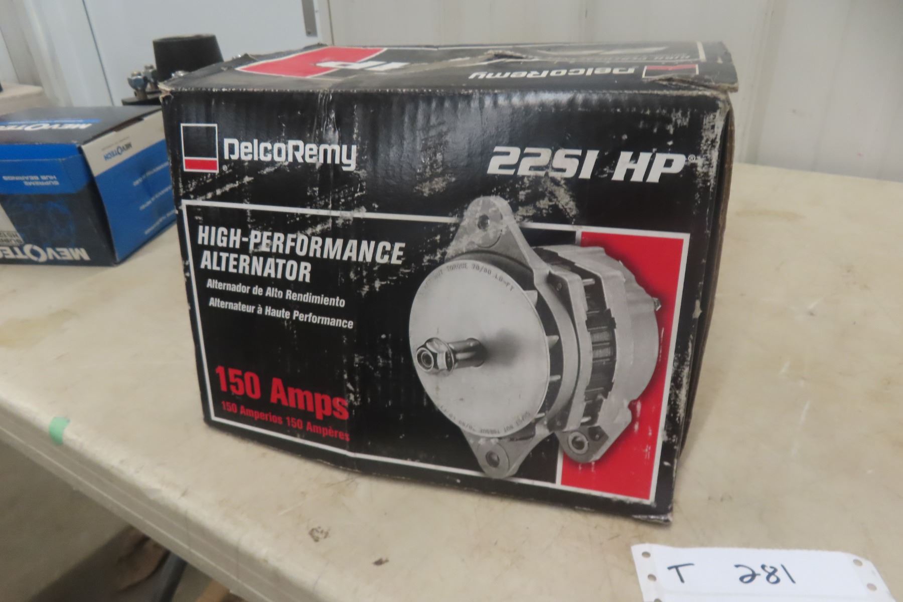 Alternator In Box - Part #'s in Pictures