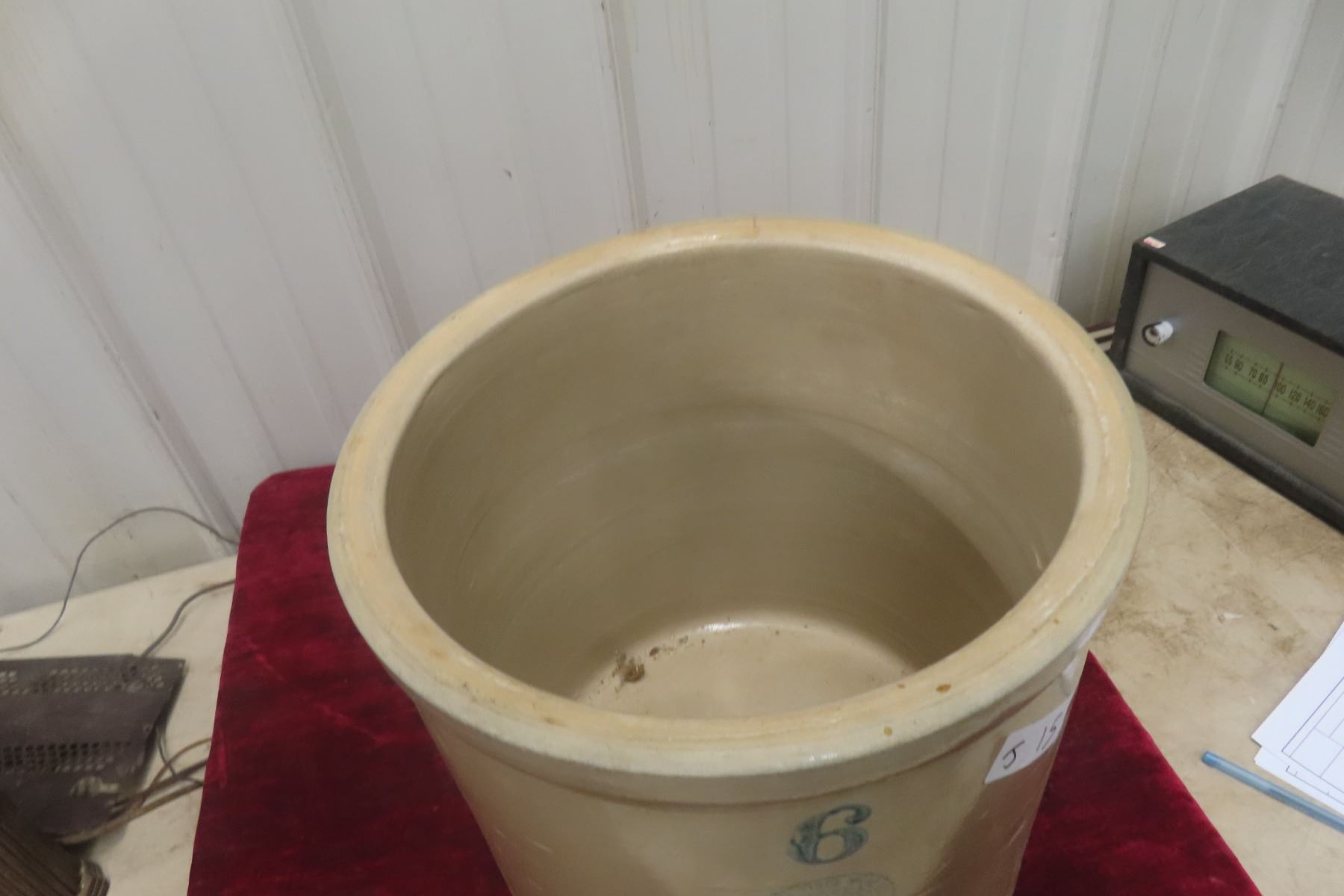 Medalta 6 Gallon Crock Stoneware With Chief Label Iron Crow - McSherry ...