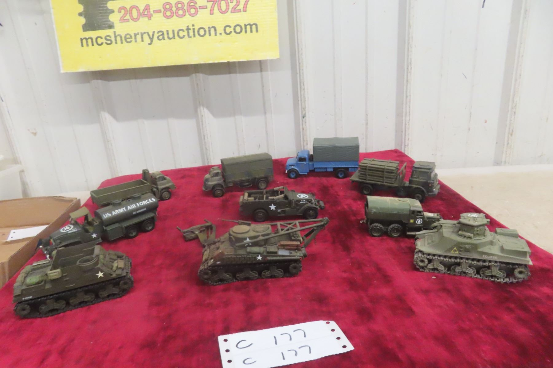 10x Military Vehicles, Various Brands - McSherry Auction Service Ltd.