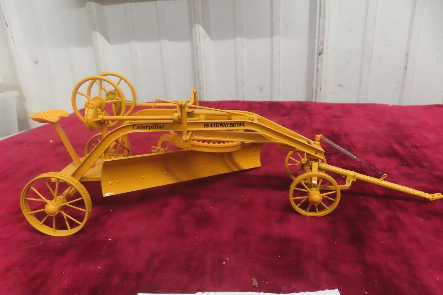 CAT No. 4 Old Time Style Grader, 12" Long - McSherry Auction Service Ltd.